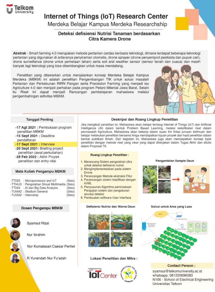 Program Merdeka Belajar Kampus Merdeka RC IoT Tel-U dan Industri-2 ...