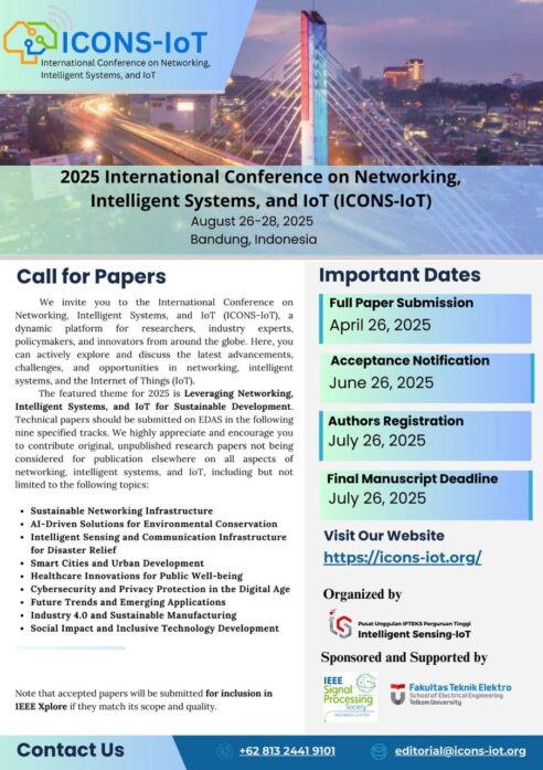 International Conference on Networking, Intelligent System, and IoT ...